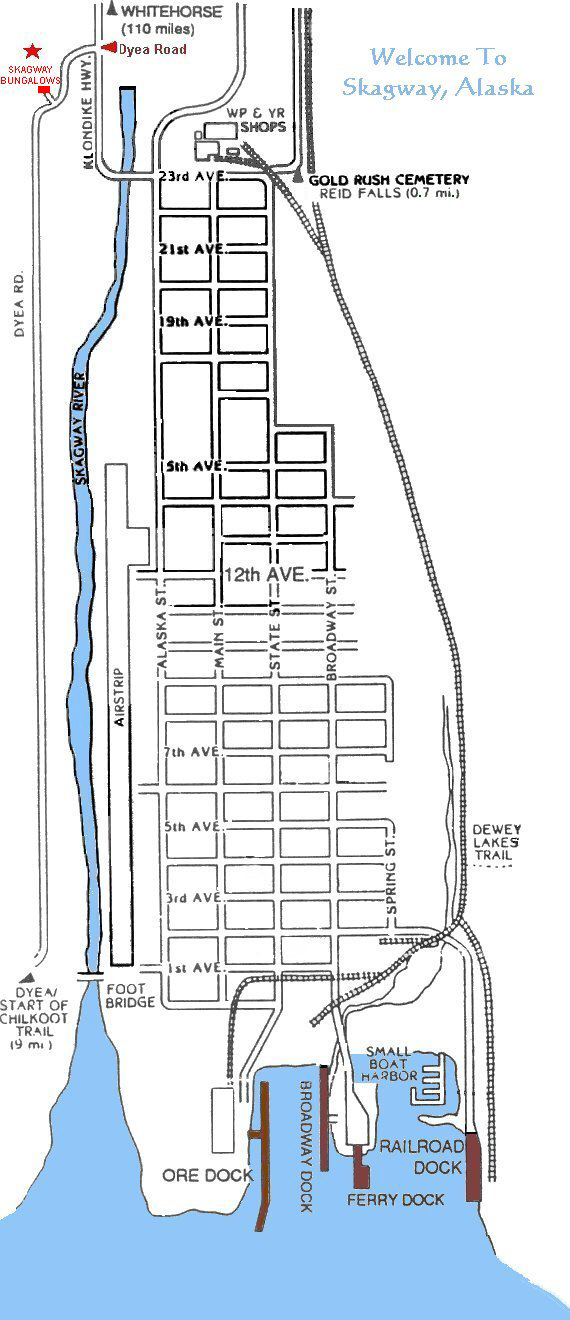 Vicinity Map – Skagway Bungalows
